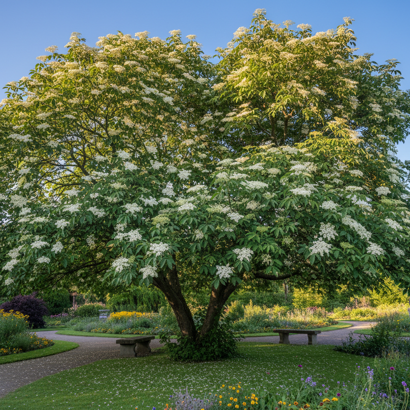 Pianta di sambuco (Sambucus nigra) – Vivai Piante Gino La Rosa